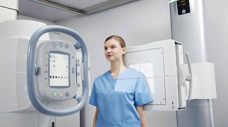 Discovery XR656 HD X-ray system powered by Helix | GE Healthcare